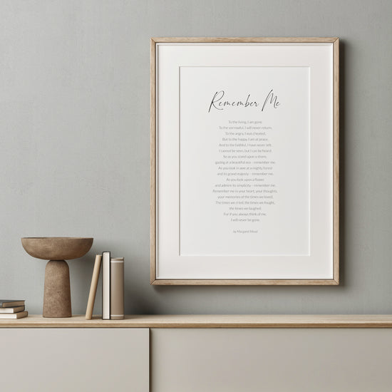 Remember Me Print | Margaret Mead Poem – Embracing Rainbows